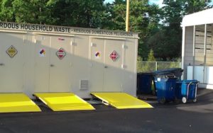 Safe Storage for Household Hazardous Waste Disposal