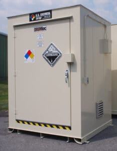 Hazmat Storage Locker | Store Chemical Drums | U.S. Chemical Storage