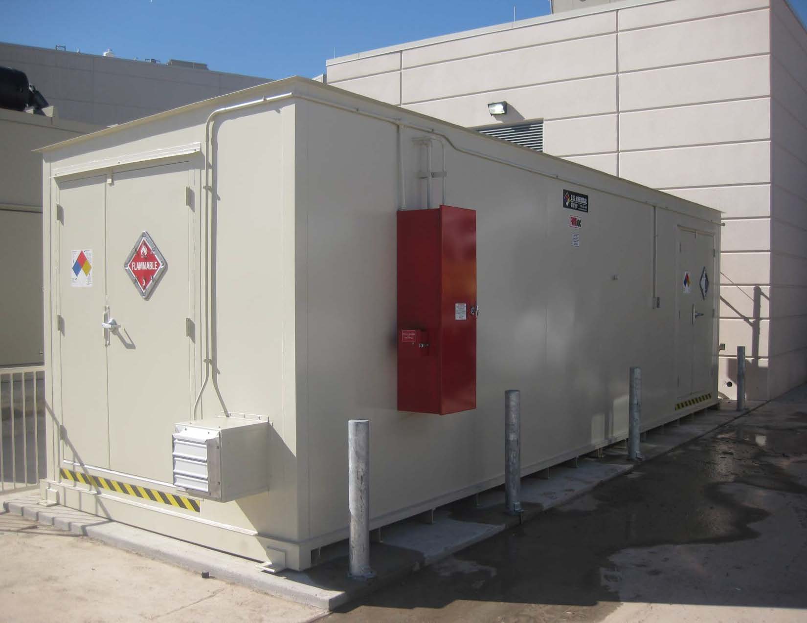 Storing Flavoring Chemicals in Chemical Storage Buildings